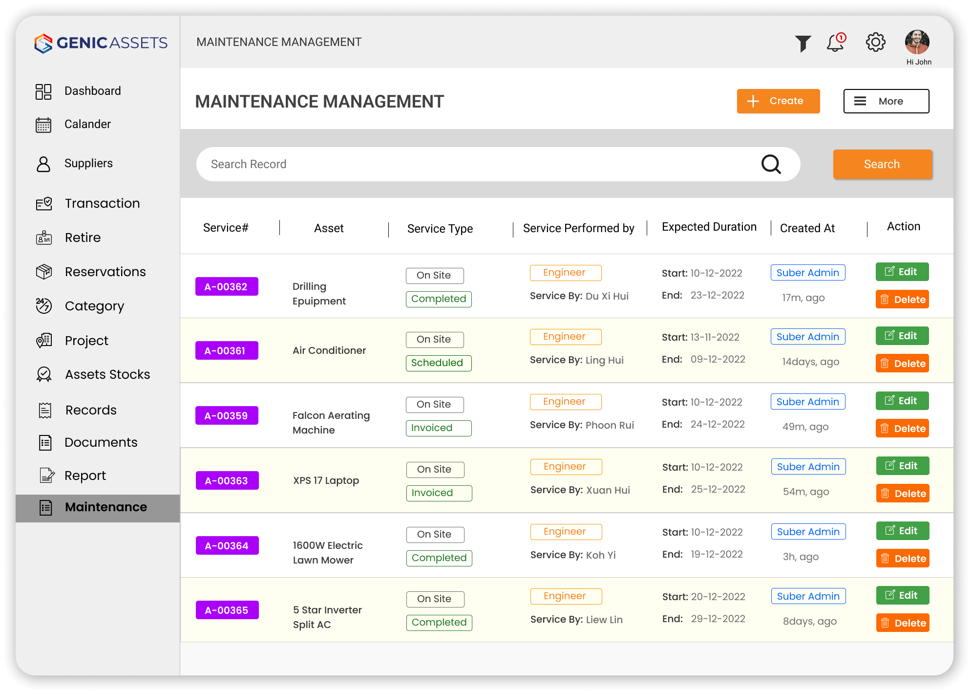 Features - Genic Asset Website